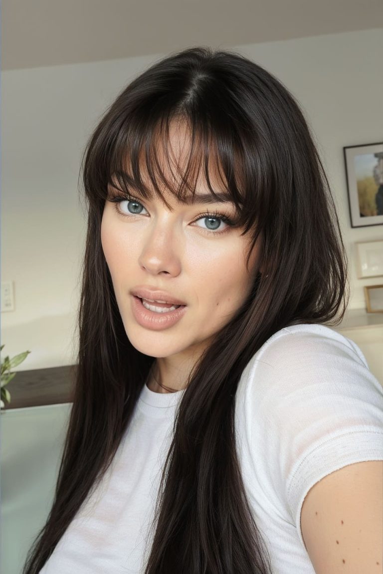 22 Stunning Straight Bangs Hairstyles for Every Length and Occasion