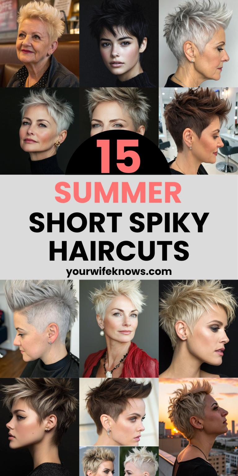 15 Short Spiky Haircuts for 2025 That Are Bold, Chic, and a Little Bit Wild