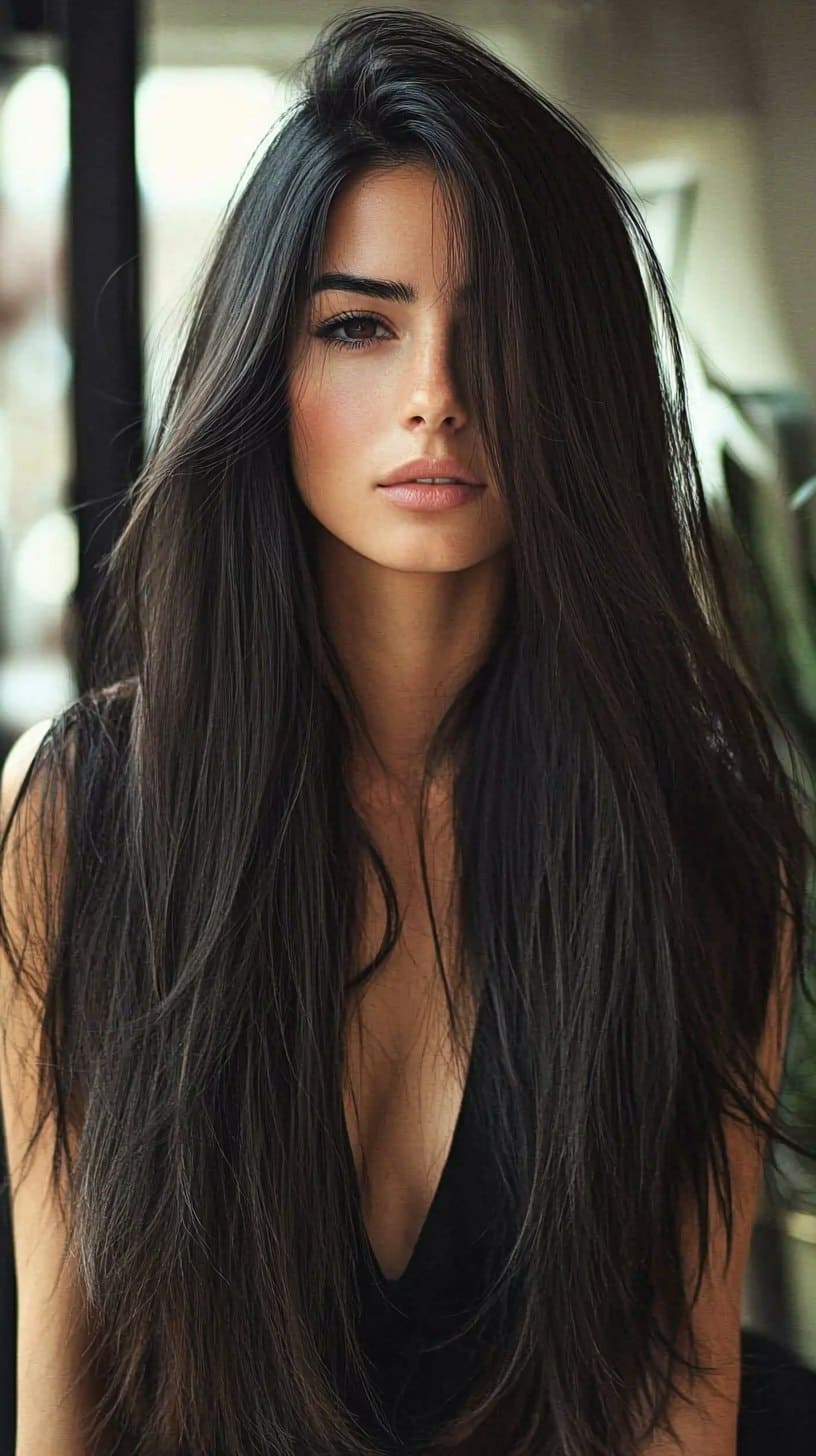 27 Best Summer Long Straight Haircut Ideas for 2025